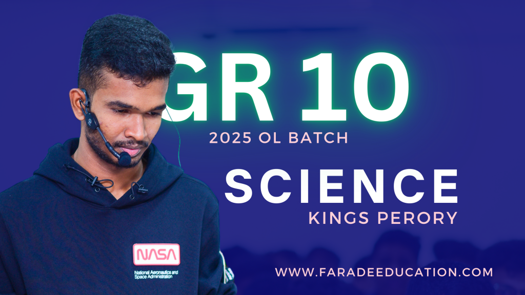 Grade 10 (2025 OL) Science Theory Course NOV 24 – Farade Education